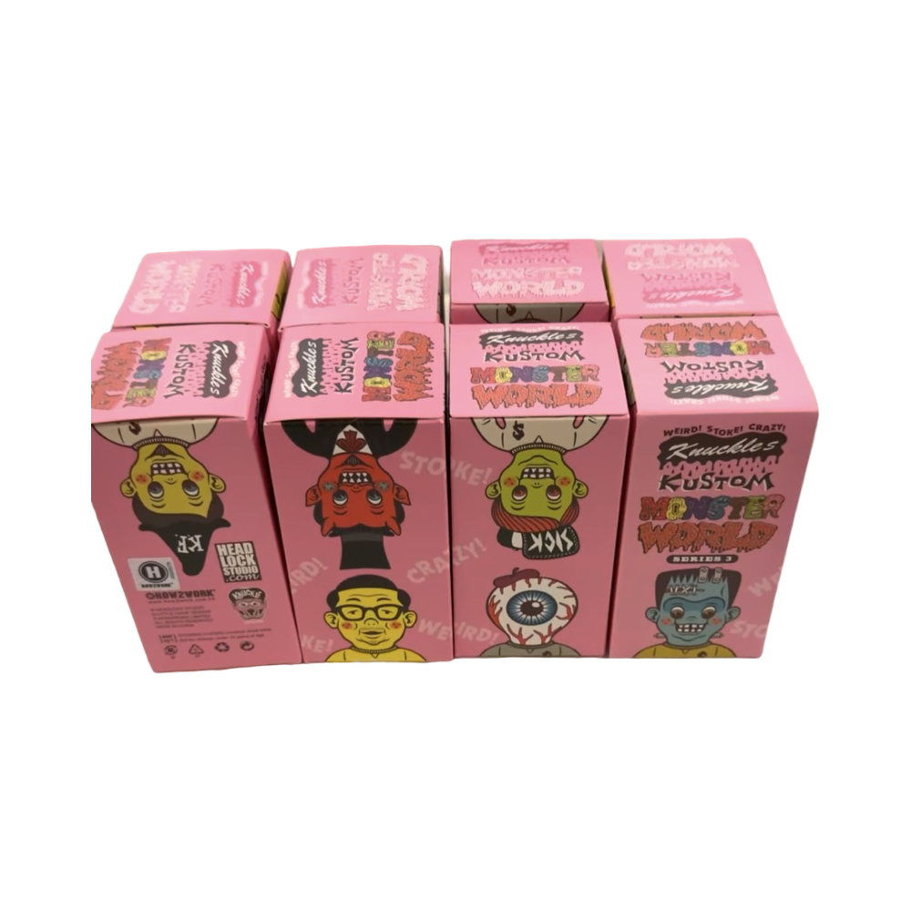Knuckles Kustom Monster World 3 Series 3 3.5" Figure (Blind Box ...
